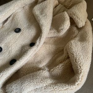 Free People | Jackets & Coats | Teddy Pea Coat | Poshmark